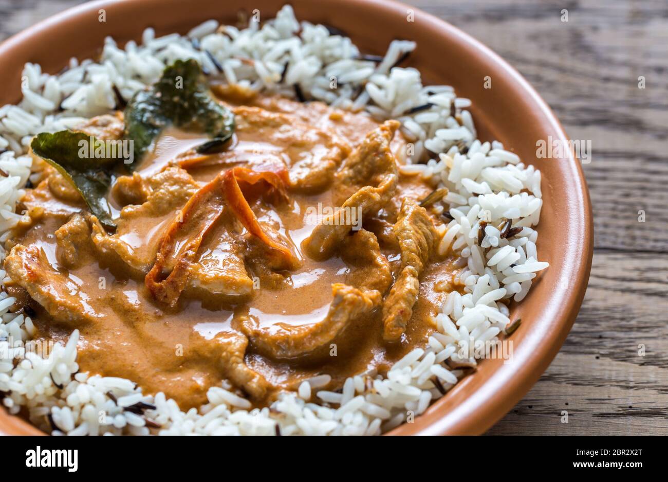 Thai panang pork curry Stock Photo - Alamy