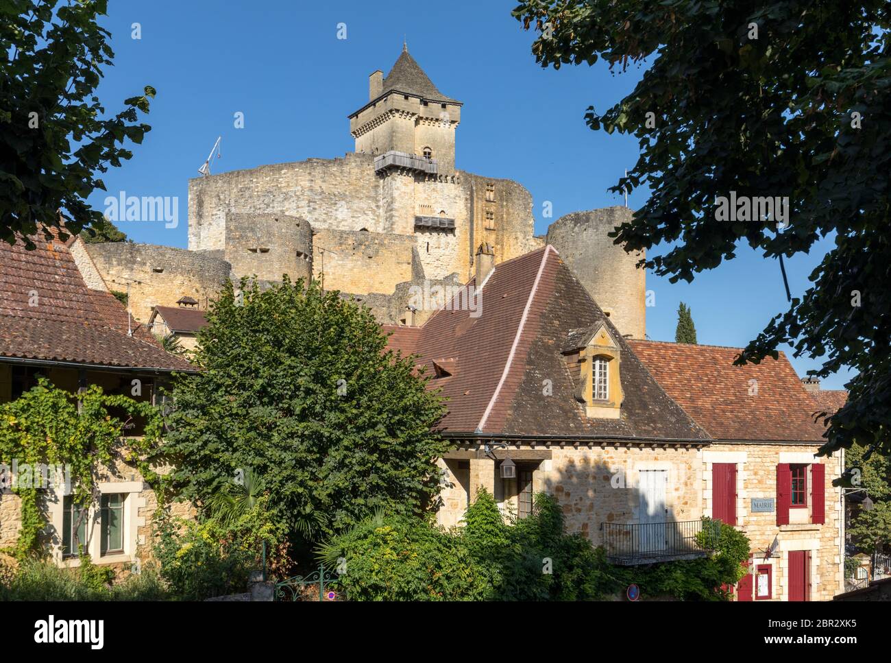 Chateau de Castelnaud, medieval fortress at Castelnaud-la-Chapelle ...