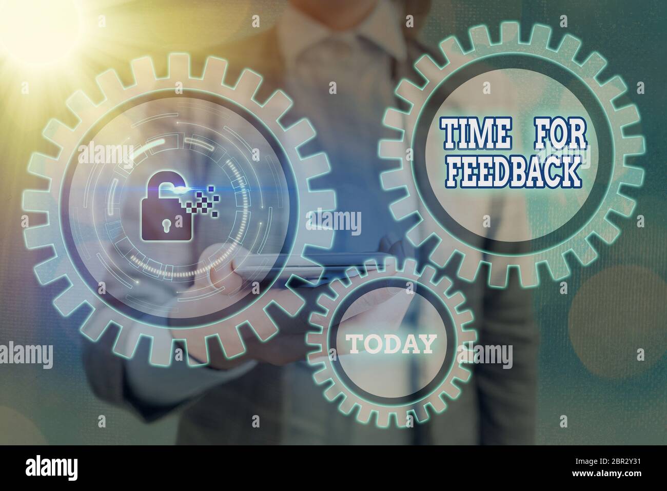 Text sign showing Time For Feedback. Business photo showcasing ...