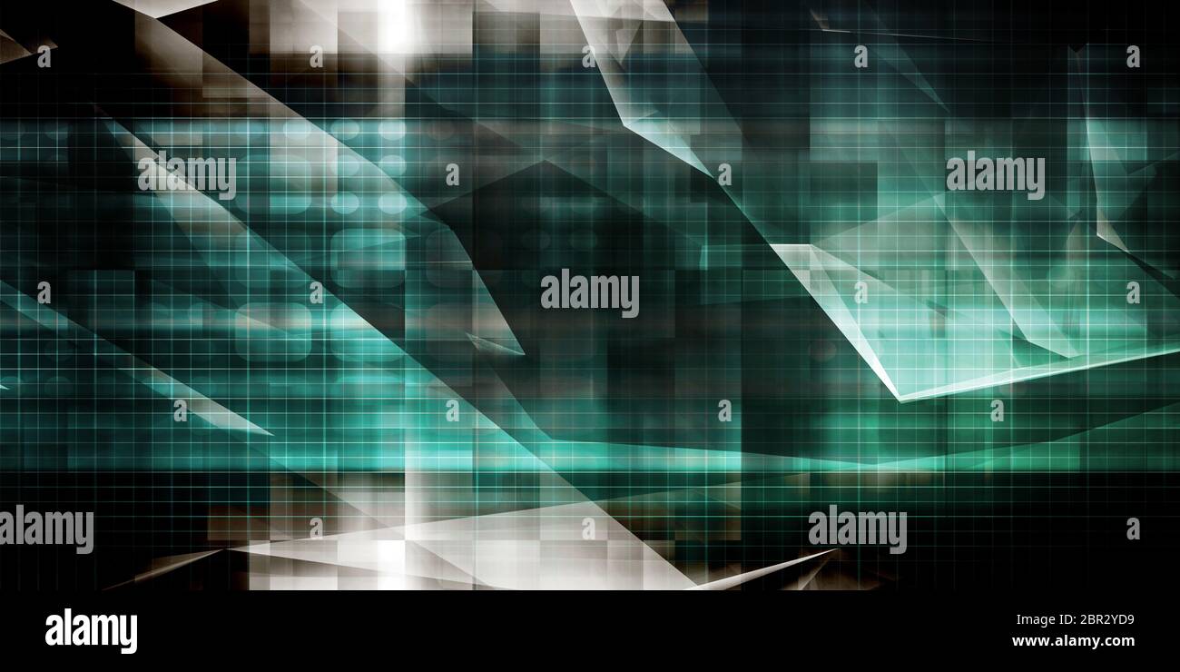 Technology Framework with a System Network Big Data Stock Photo - Alamy