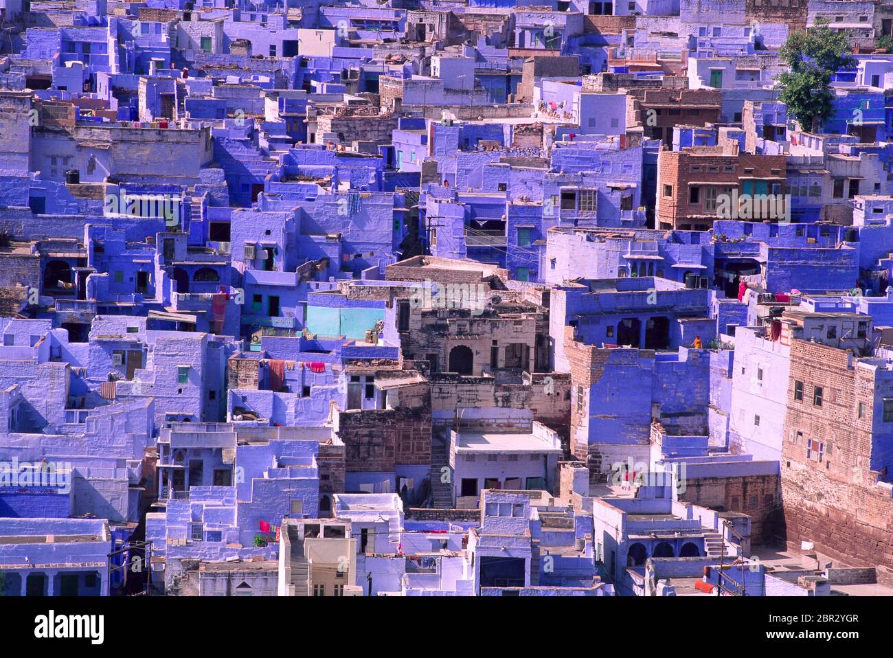 Rajasthani houses hi-res stock photography and images - Alamy