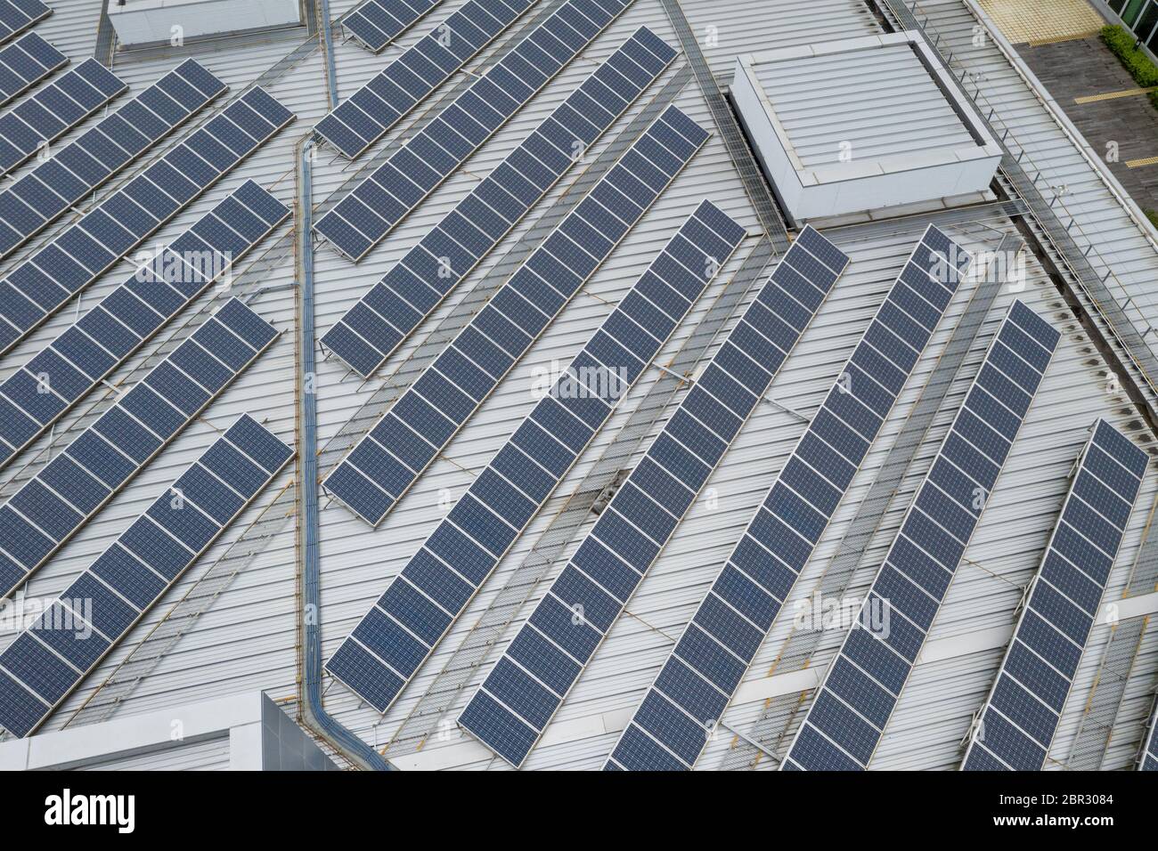 Light installation on roof office hi-res stock photography and images ...