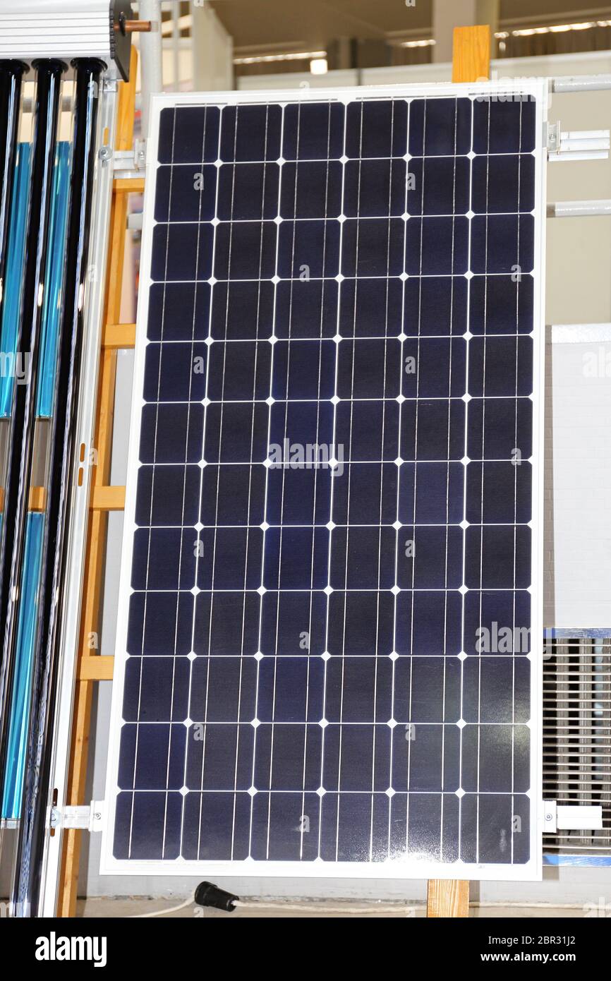 Photovoltaic Solar Cell Renewable Energy Power Stock Photo - Alamy