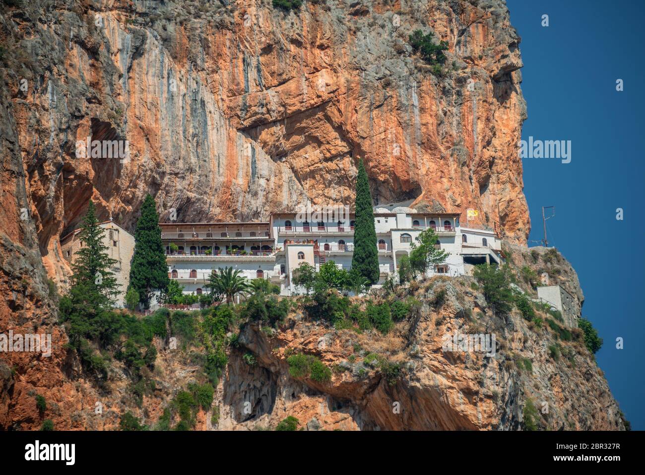 The Monastery of Panagia Elona in the Parnon Mountains in Kynouria ...
