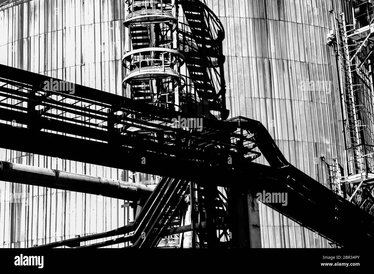 Oil and gas industry,refinery factory,petrochemical plant area ...