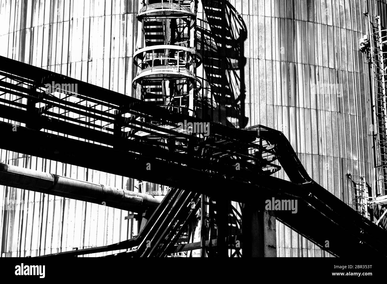 Oil and gas industry,refinery factory,petrochemical plant area ...