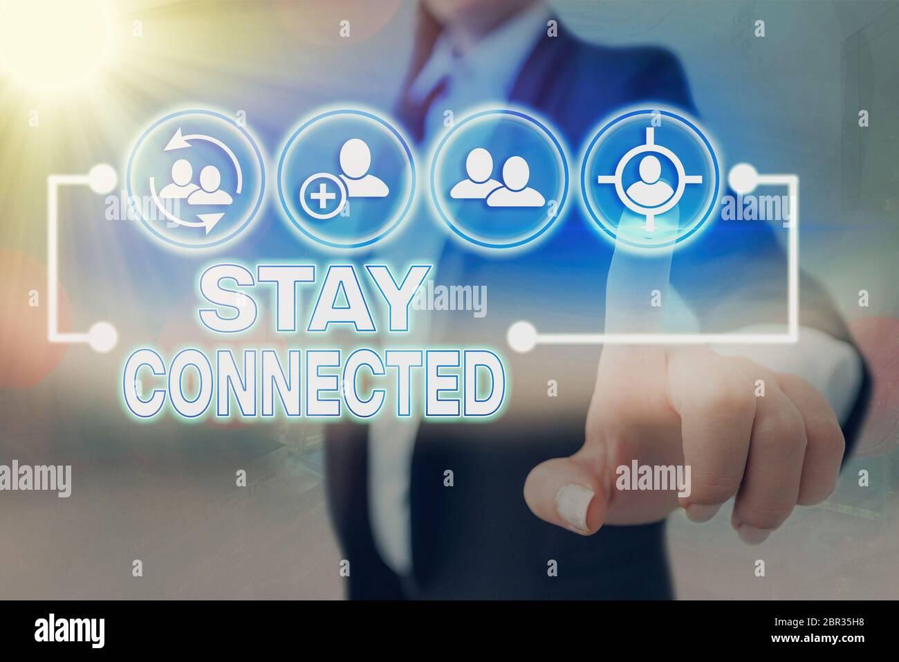 Conceptual hand writing showing Stay Connected. Concept meaning to ... Conceptual hand writing showing Stay Connected. Concept meaning to ...