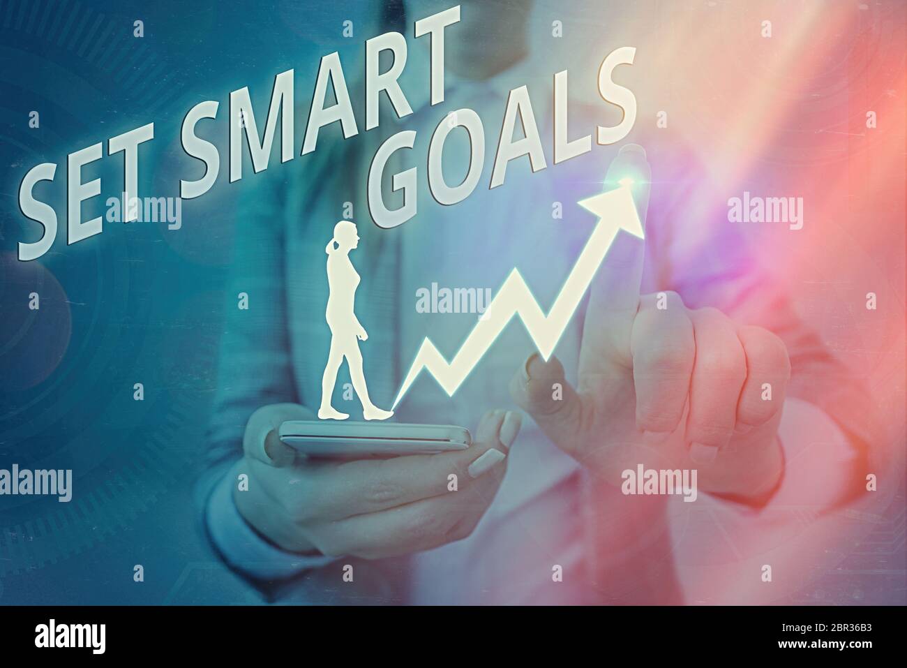 Handwriting text Set Smart Goals. Conceptual photo giving criteria to ...