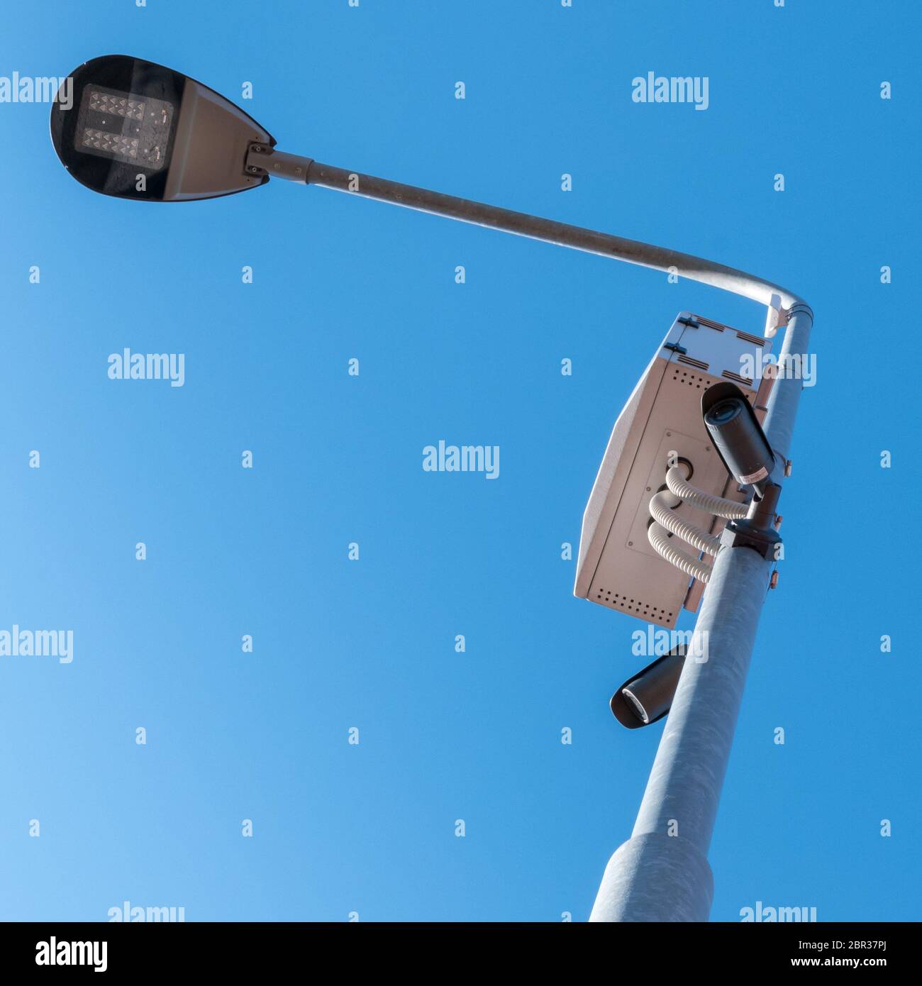 Cctv camera street lamp hi-res stock photography and images - Alamy