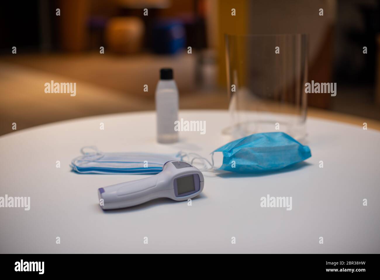 Variety of protective tools against Covid-19 infection Stock Photo - Alamy