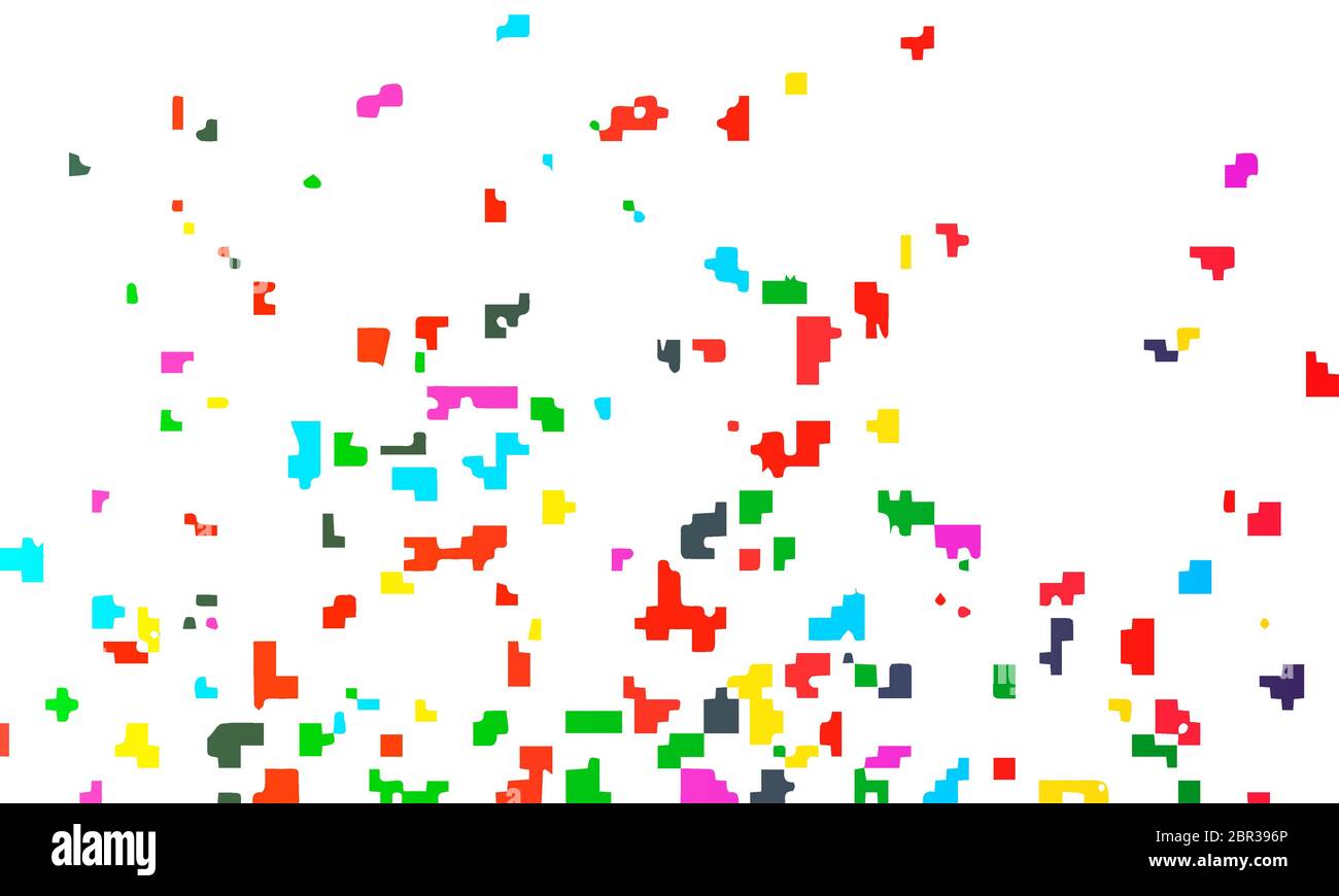 Abstract digital glitch computer Cut Out Stock Images & Pictures - Alamy