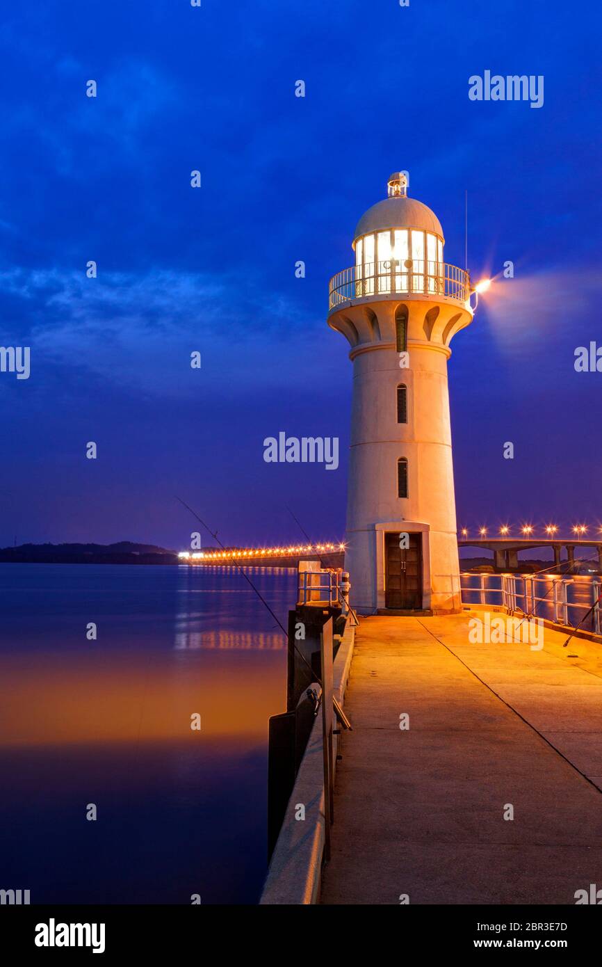 Raffles lighthouse singapore hi-res stock photography and images - Alamy