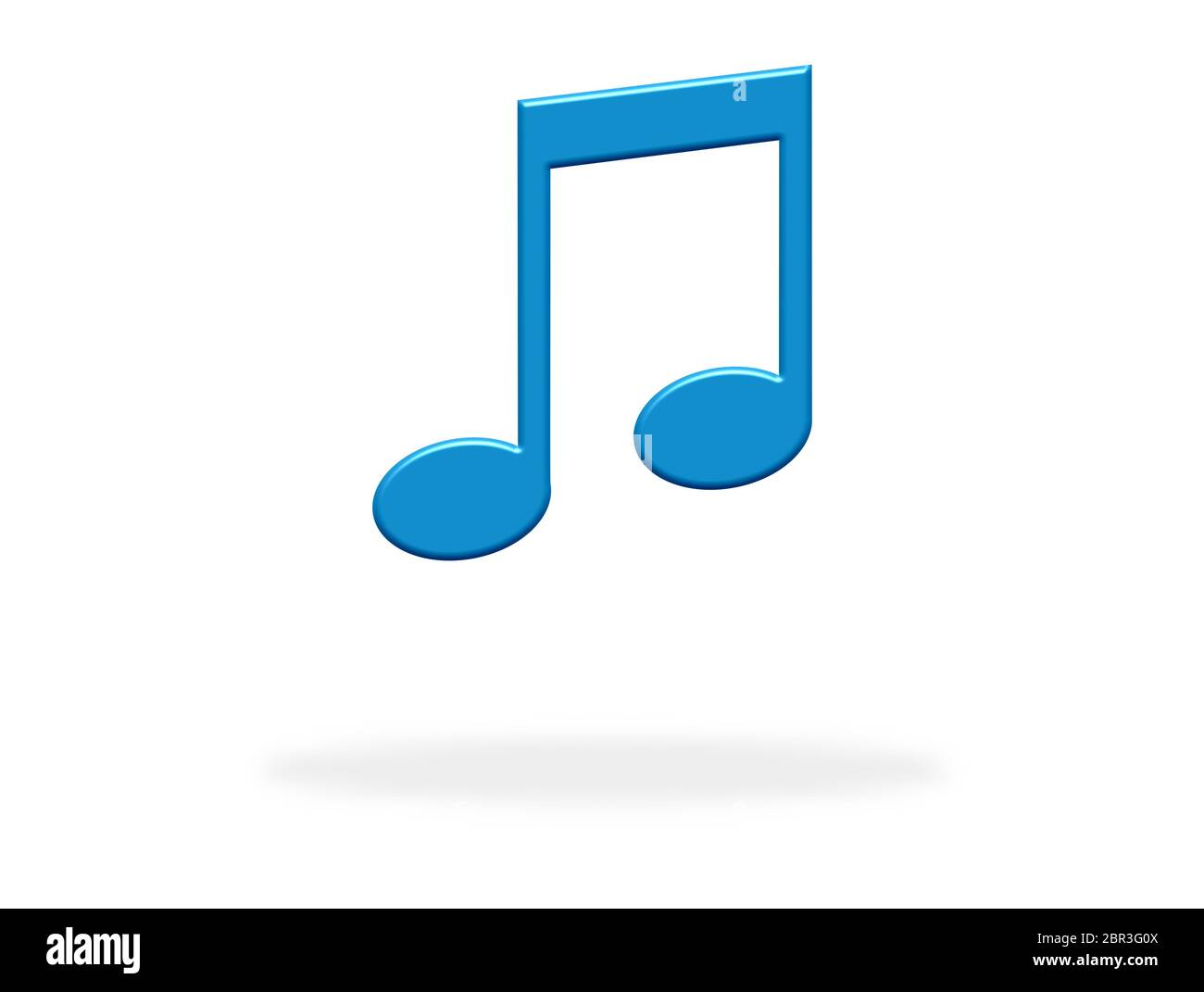 Blue Music icon - Symbol for Sound, Song, Musical or Radio Stock Photo ...