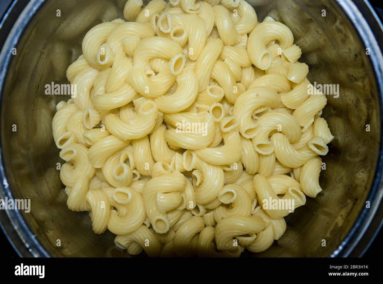 Boiled macaroni from durum wheat. Garnish to the second dish Stock ...