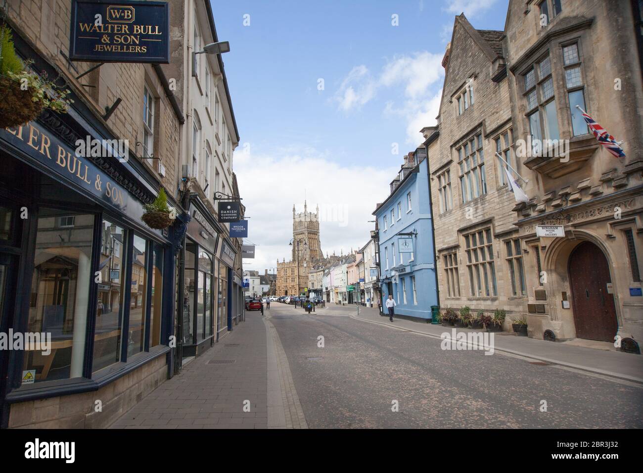 Cirencester cotswolds town street hi-res stock photography and images ...