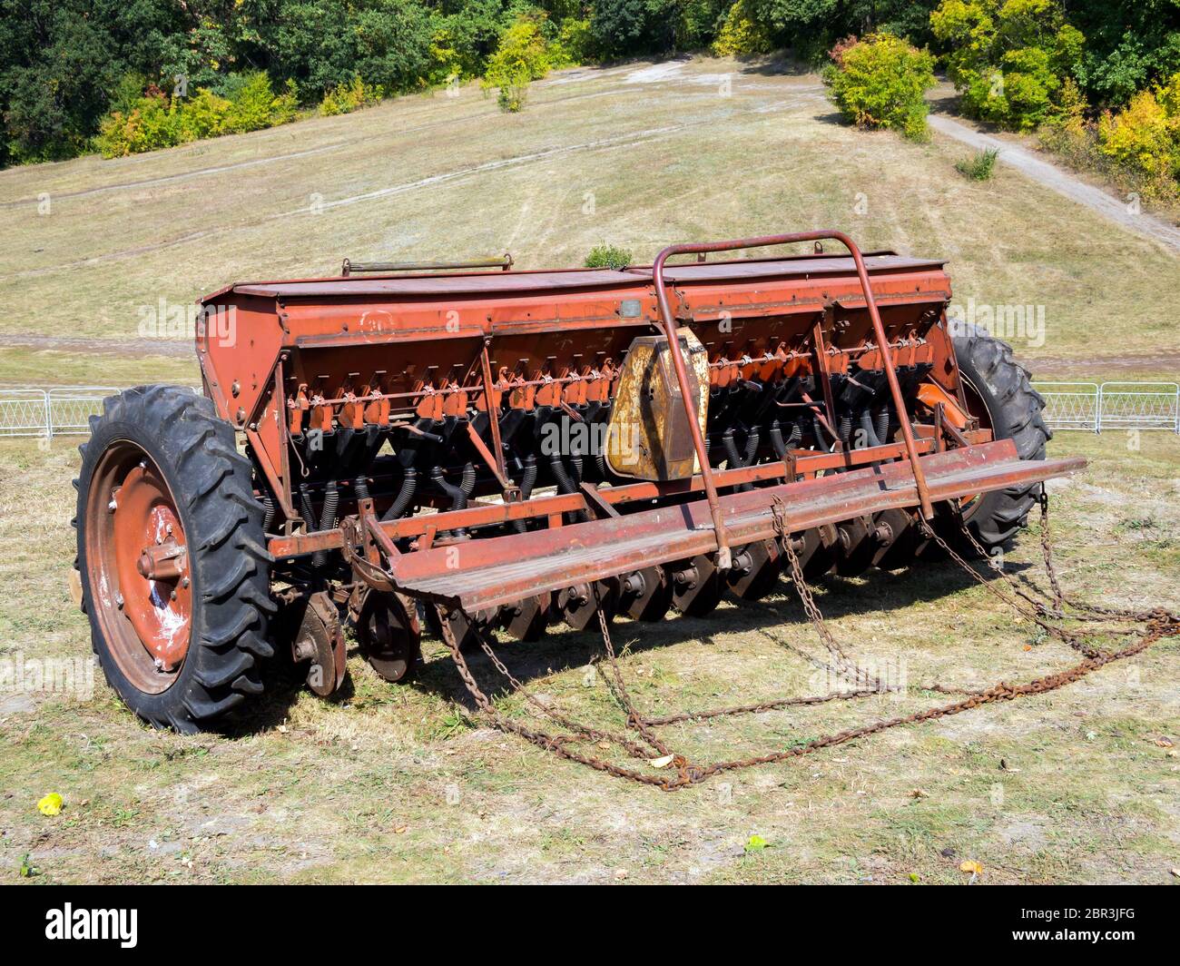 Trailed seeder hi-res stock photography and images - Alamy