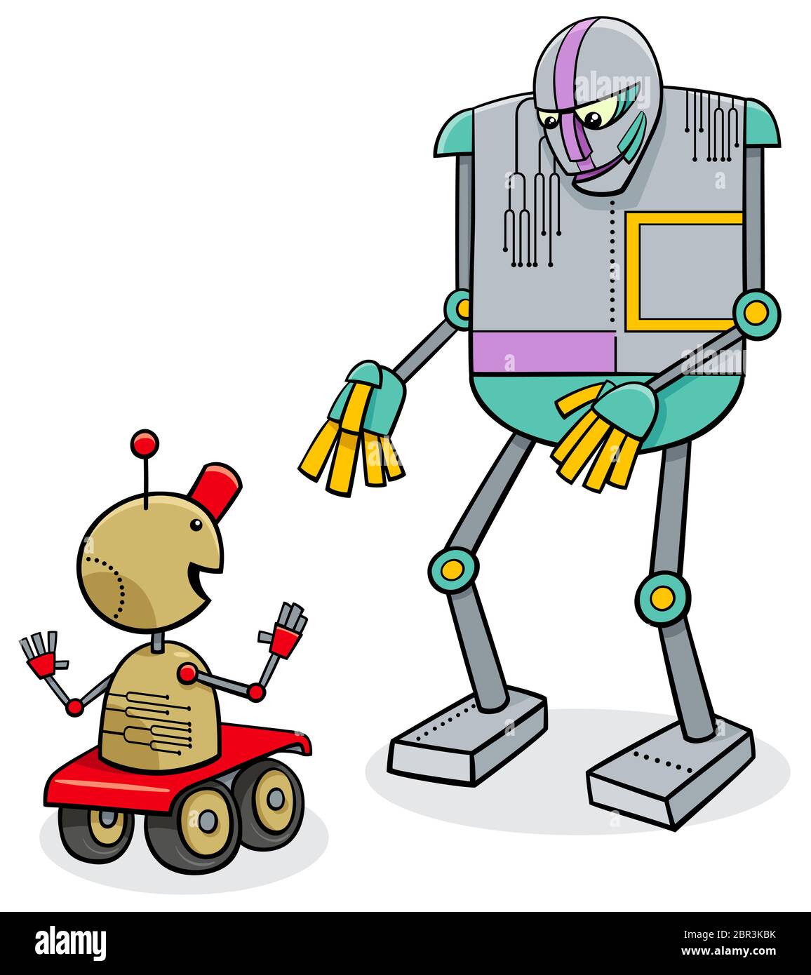 Robot Cartoon Characters