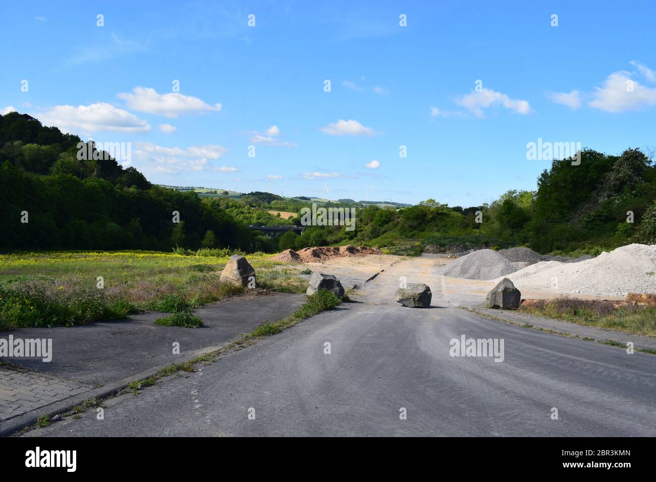 closed old quarry Stock Photo - Alamy