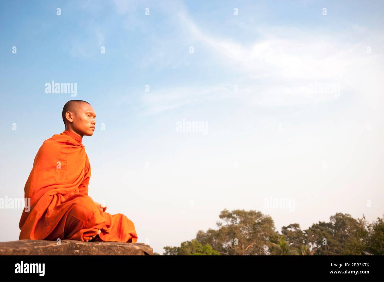 Meditation Monk