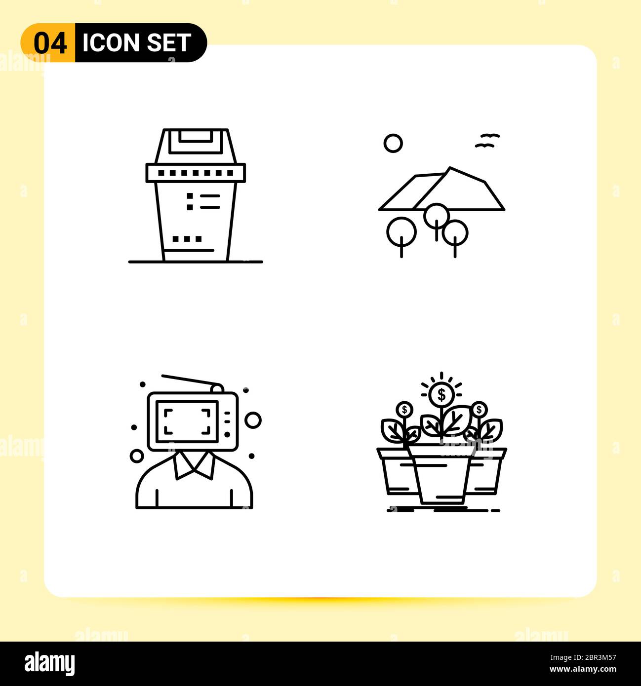 Digital bin Stock Vector Images - Alamy