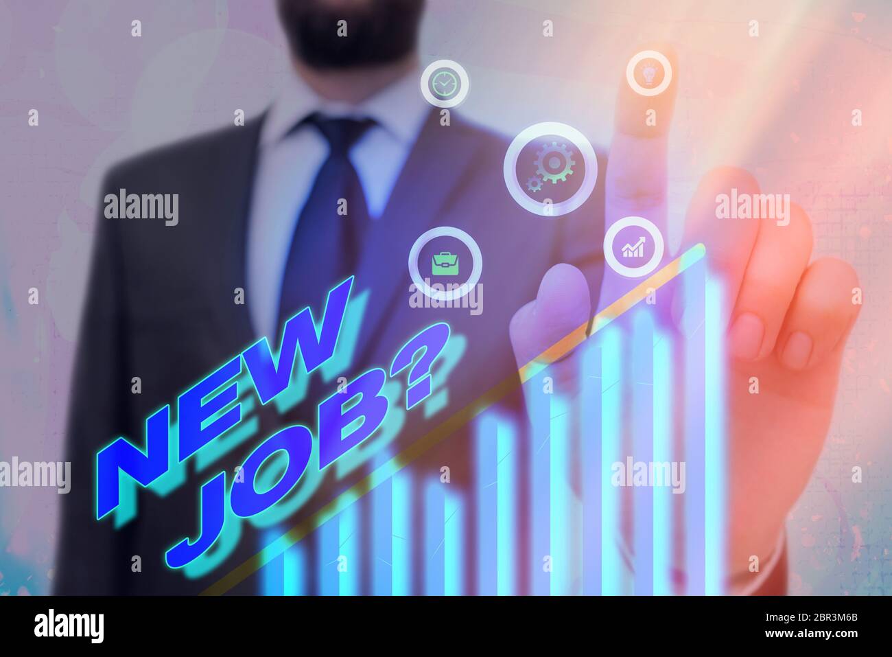 Word writing text New Job Question. Business photo showcasing asking if ...