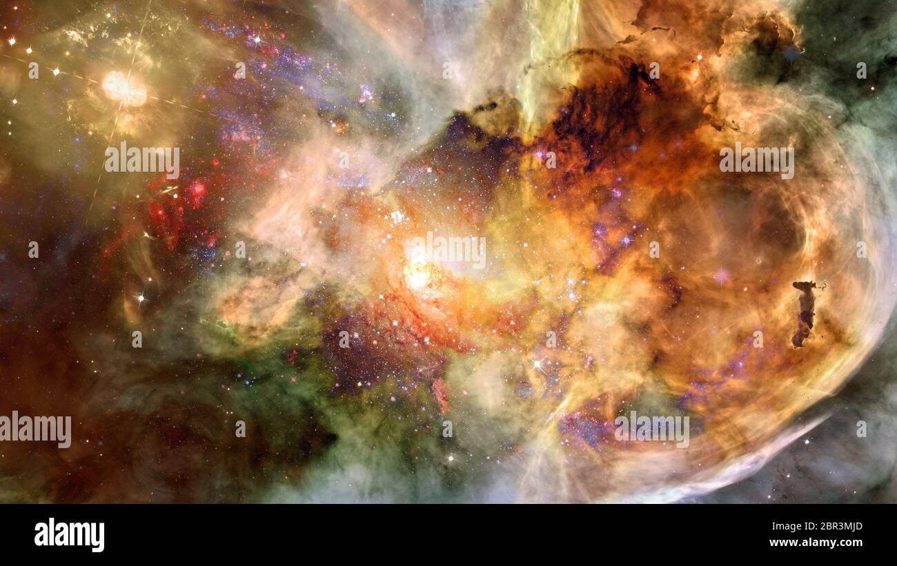 Starfield stardust and nebula space. Galaxy creative background ...