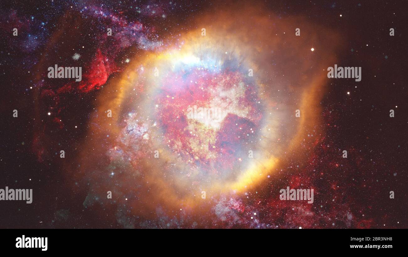 Nebula gas cloud in deep outer space. Elements of this image furnished ...