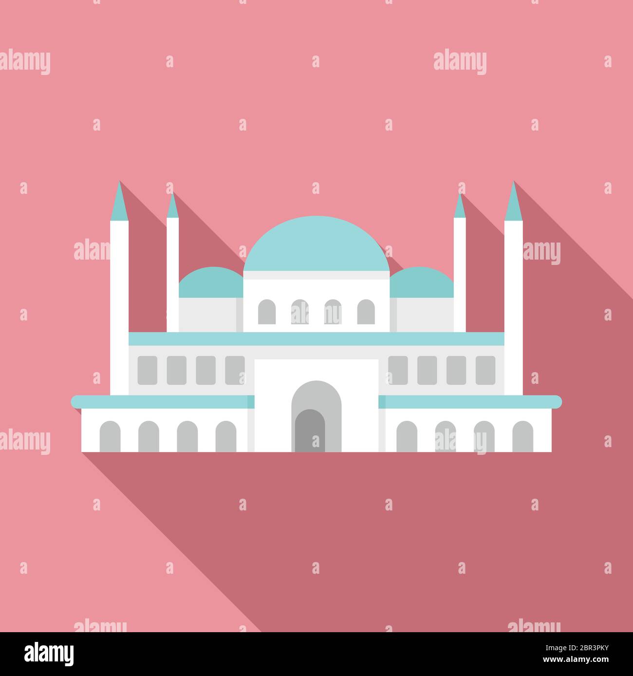 Ayasofya blue mosque Stock Vector Images - Alamy