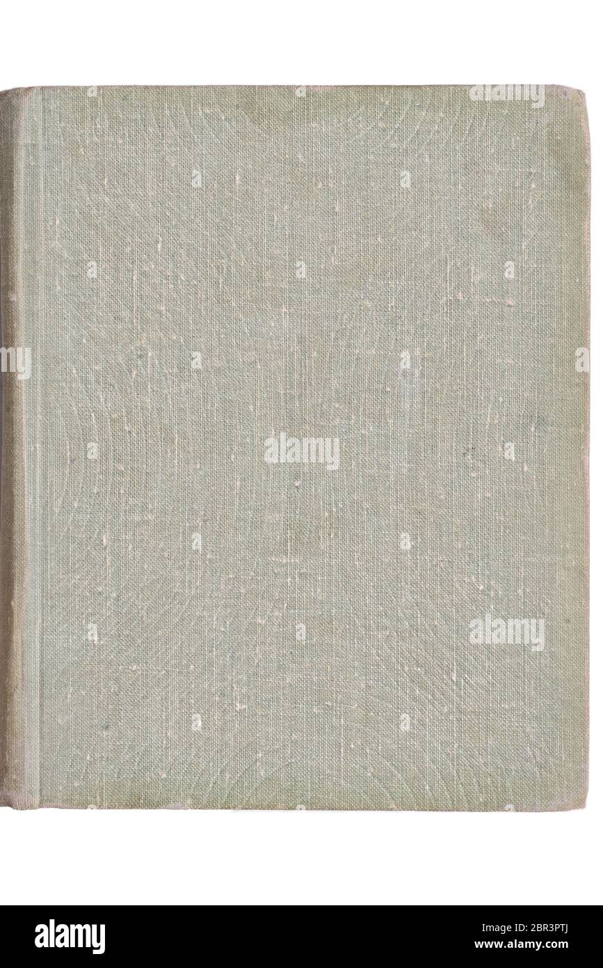vintage weathered blank book cover detailed background Stock Photo - Alamy