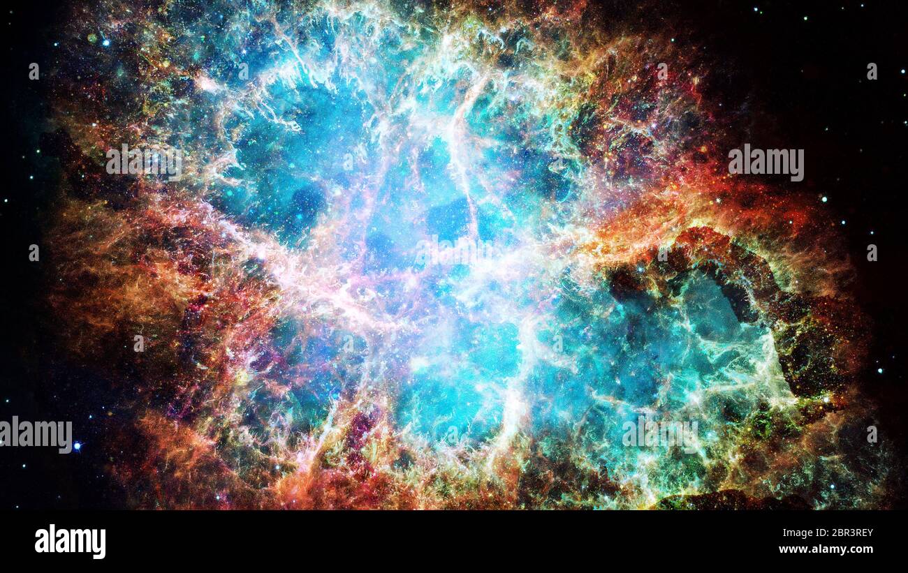 Beautiful nebula and Galaxy. Elements of this Image Furnished by NASA ...