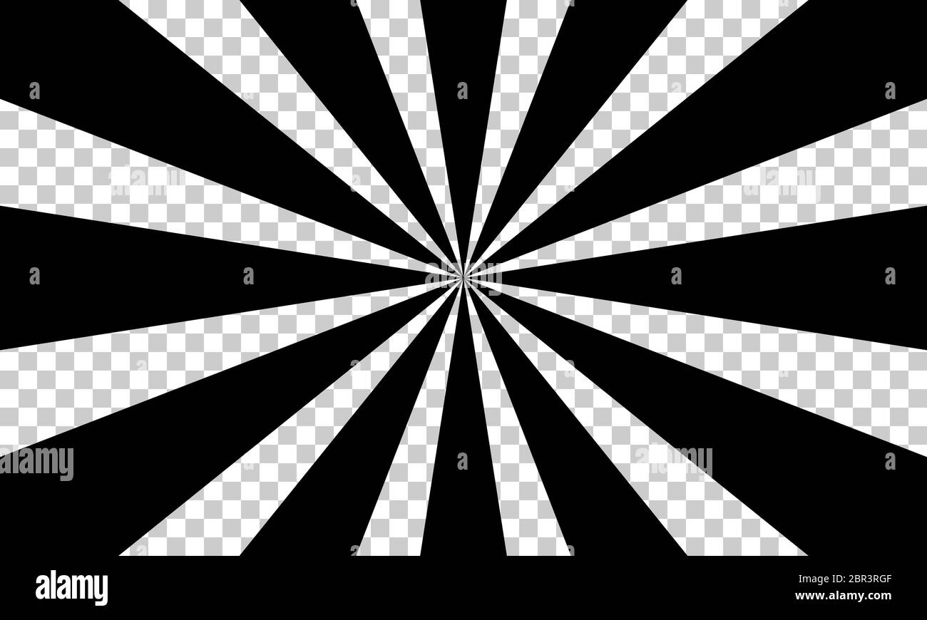 tranparent background with black starburst design vector Stock Vector ...
