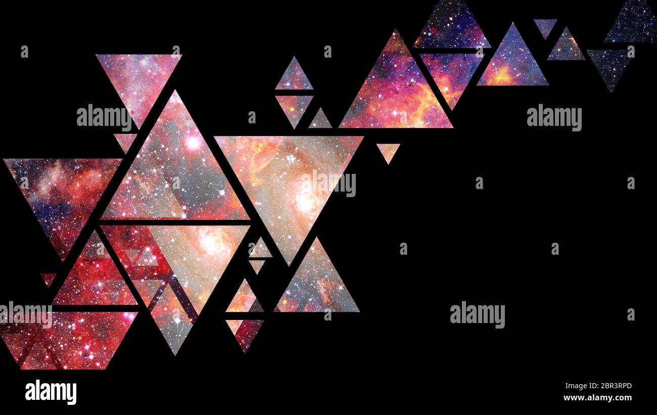 Space and geometry design. Minimal art concept. Abstract background ...