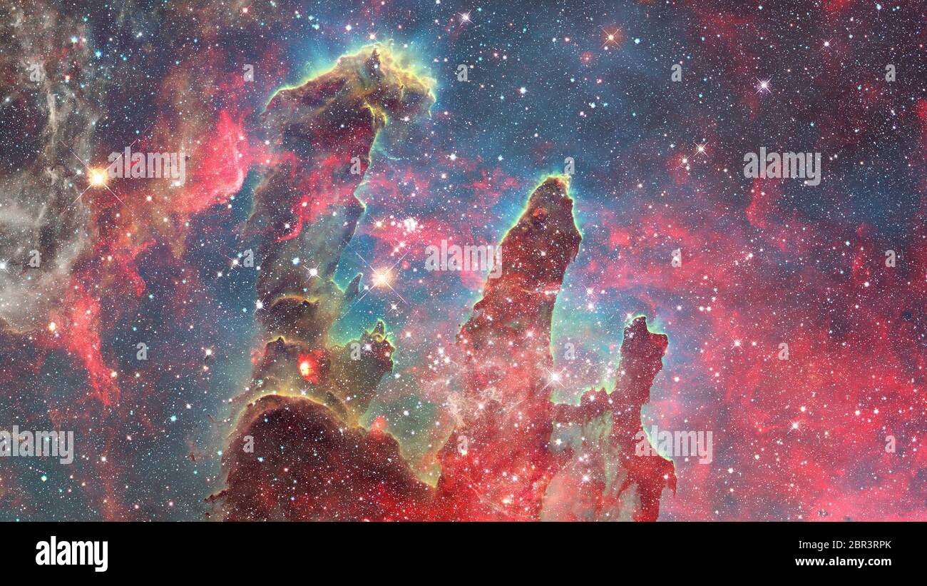 Starry outer space. Elements of this image furnished by NASA Stock ...
