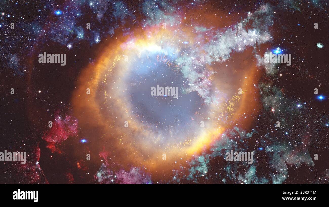 Deep space multicolor nebula stars and galaxies. Elements of this image ...