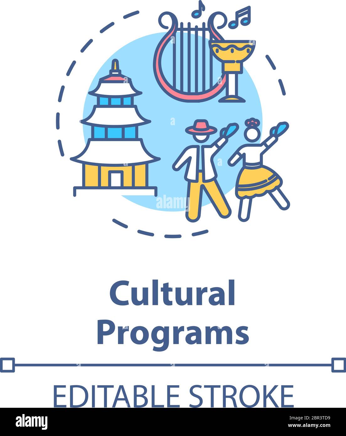 Cultural difference illustration Stock Vector Images - Alamy