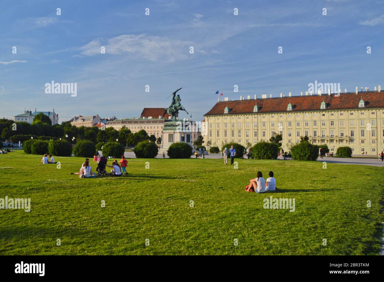 A public park in the city of Vienna Stock Photo - Alamy
