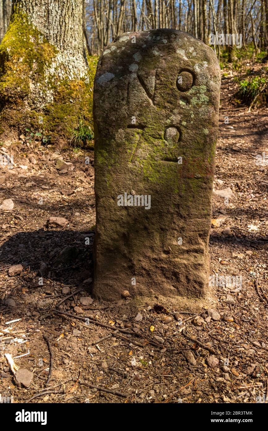 Ancient milestone landscape hi-res stock photography and images - Alamy