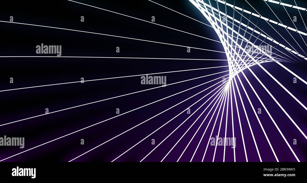 Abstract Line Background Futuristic Art Concept Stock Photo - Alamy