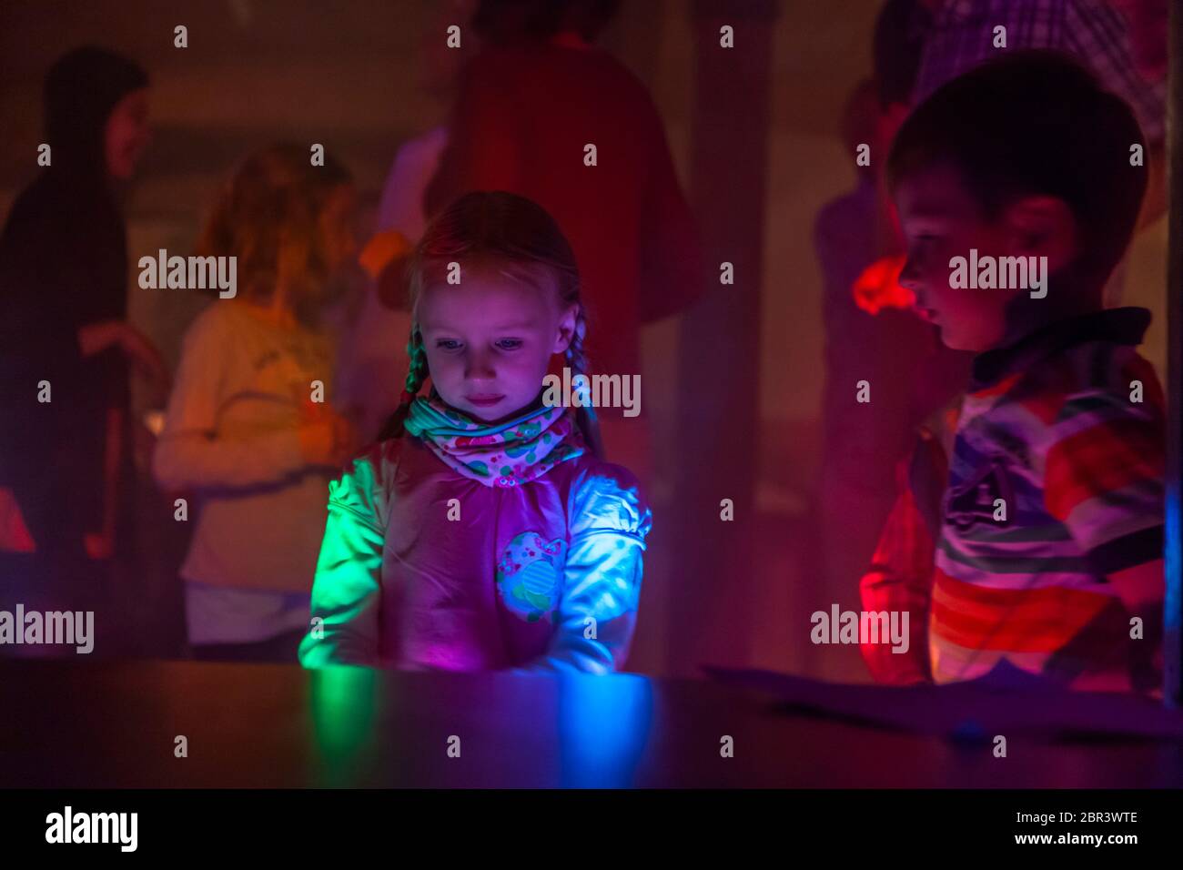 Private Party with children dancing Stock Photo - Alamy