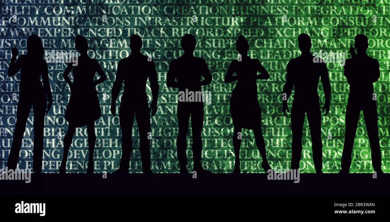 Next Generation Workforce of the Future Training and Skills Stock Photo ...