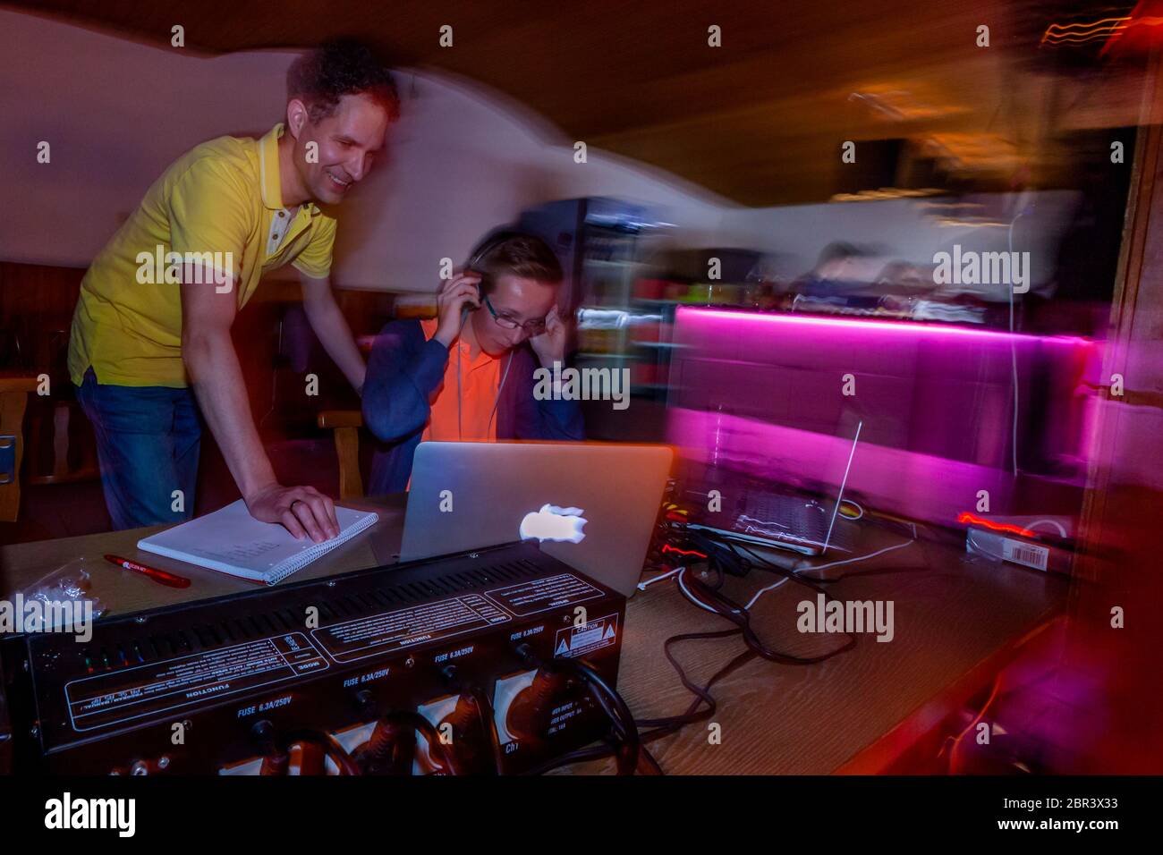 Private Party with children dancing Stock Photo - Alamy