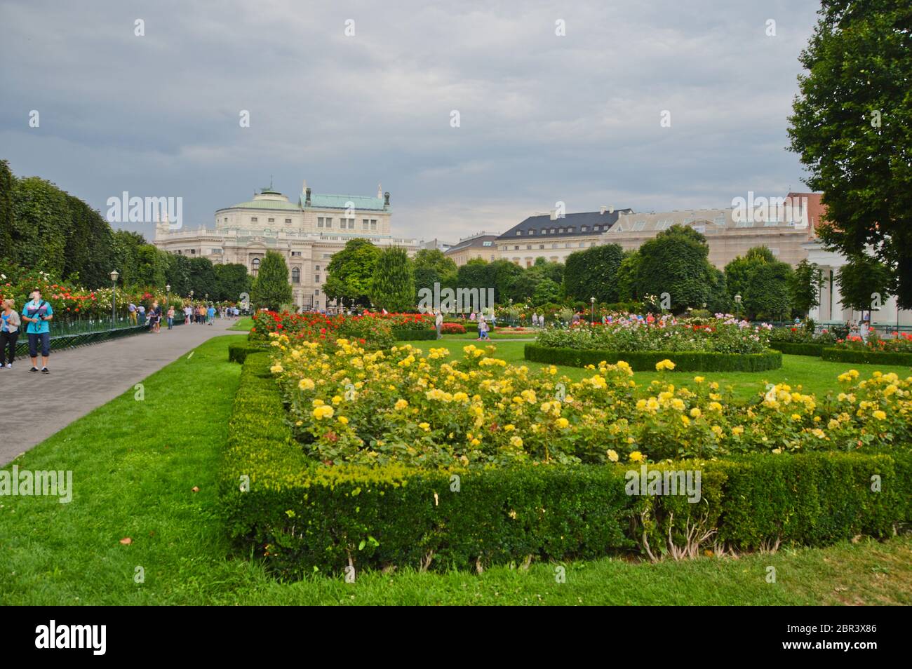 A public park in the city of Vienna Stock Photo - Alamy