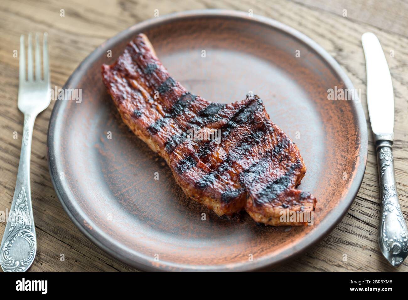 Bbq pork mini ribs hi-res stock photography and images - Alamy