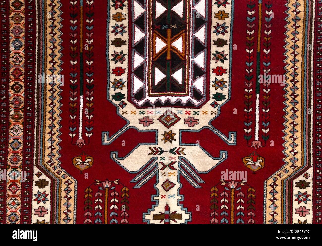 An ancient Armenian carpet texture pattern Stock Photo - Alamy