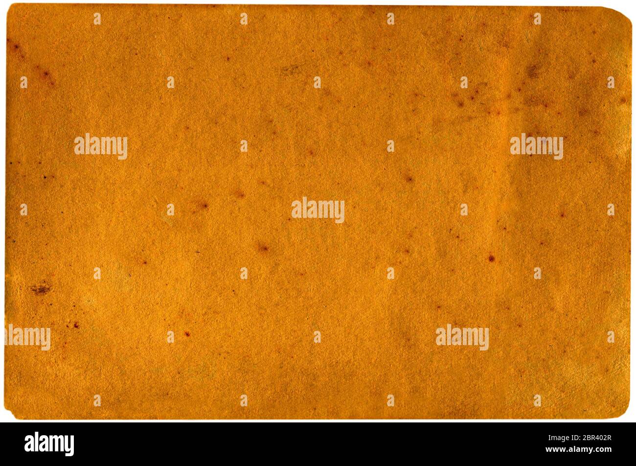 Yellowed paper close up on white background Stock Photo - Alamy