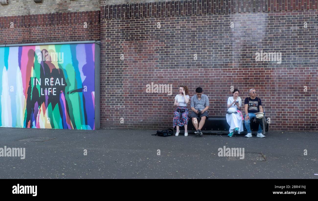 In Real Life, Tate Modern, London, England Stock Photo - Alamy