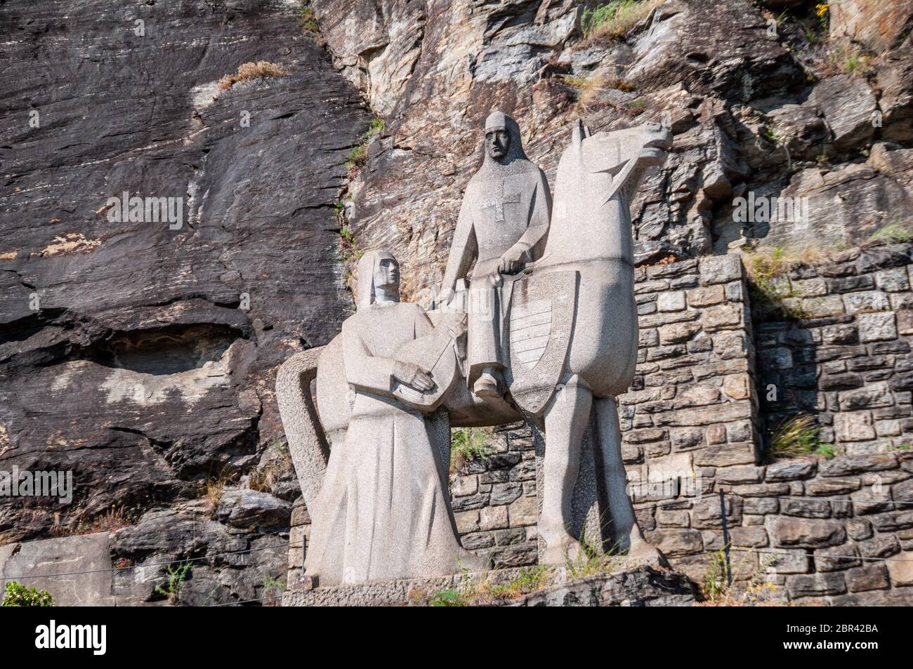 King richard memorial stone hi-res stock photography and images - Alamy