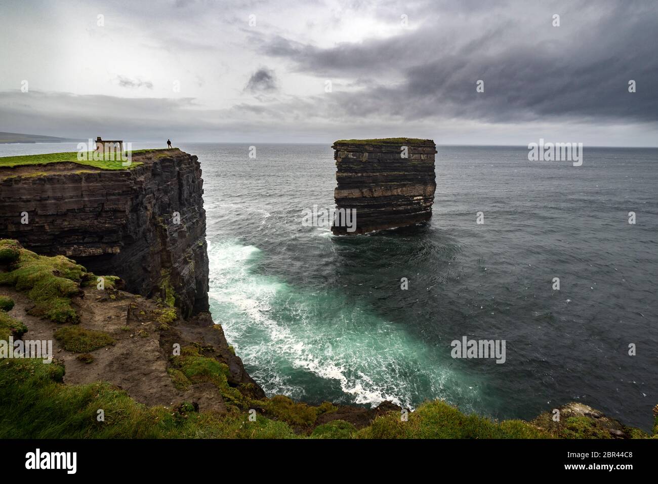 Downpatrick Head in Ballycastle in Co. Mayo, Ireland Stock Photo - Alamy