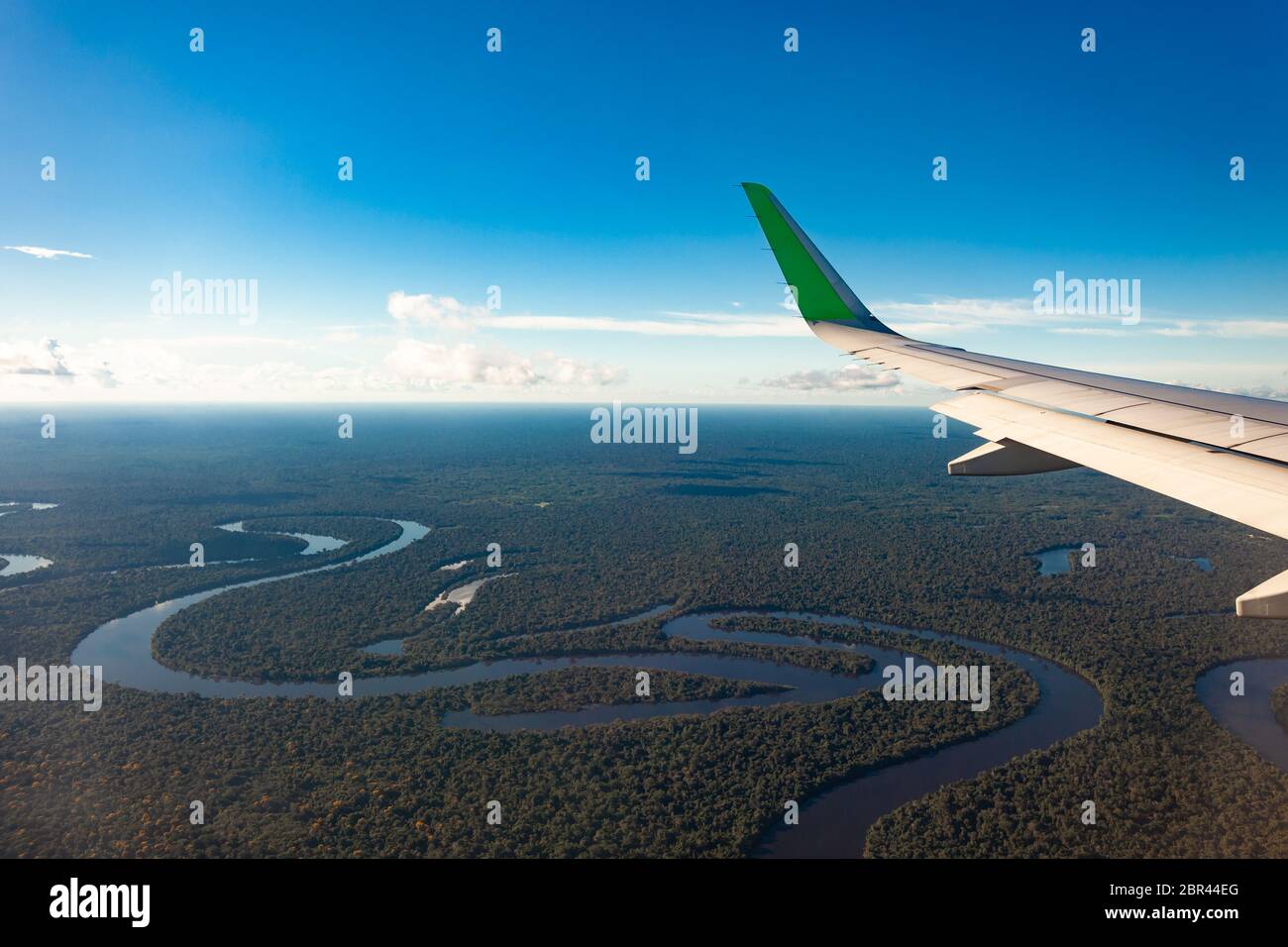 Amazon aerial curve hi-res stock photography and images - Alamy