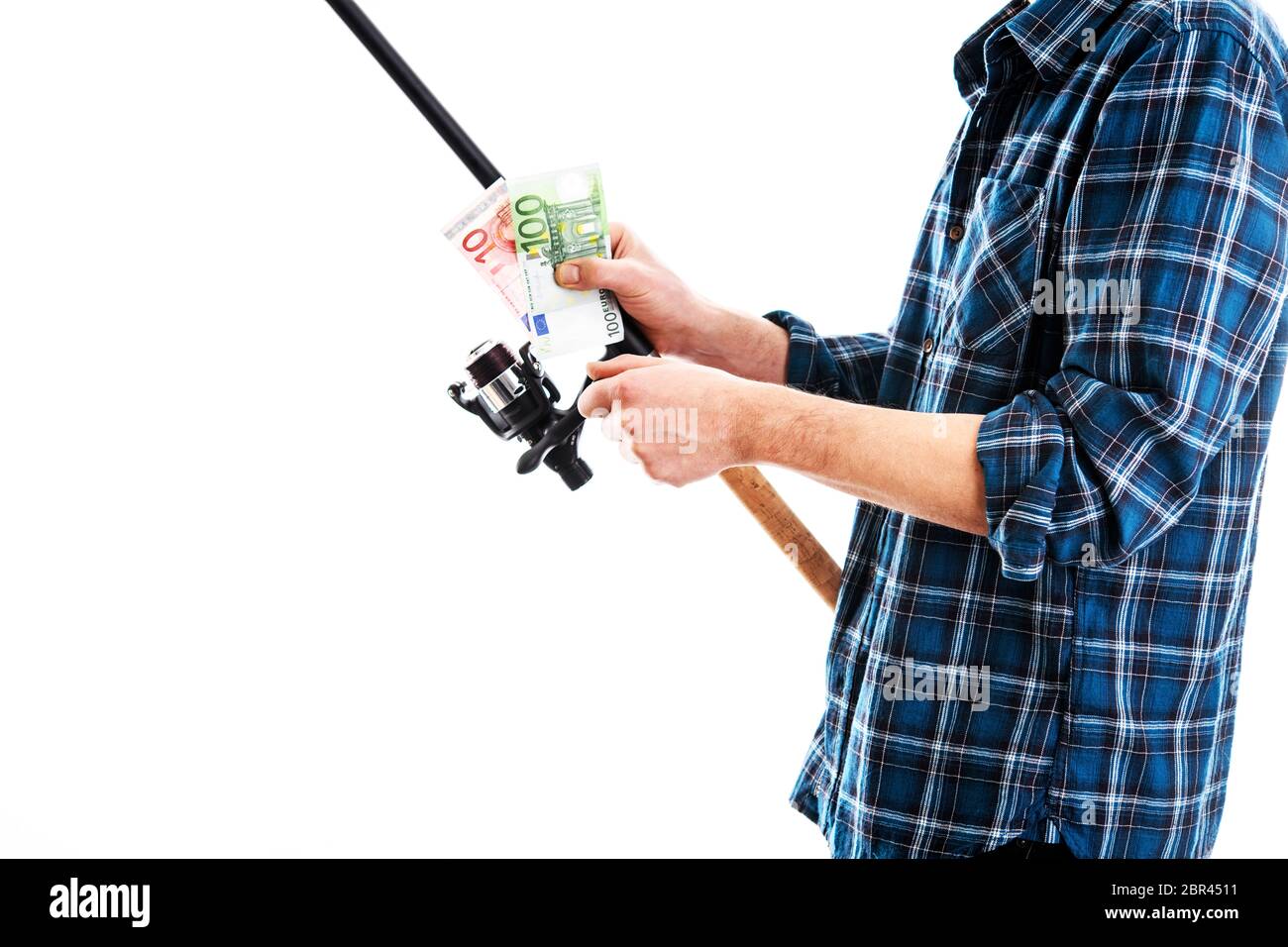 Man fishing Cut Out Stock Images & Pictures - Alamy